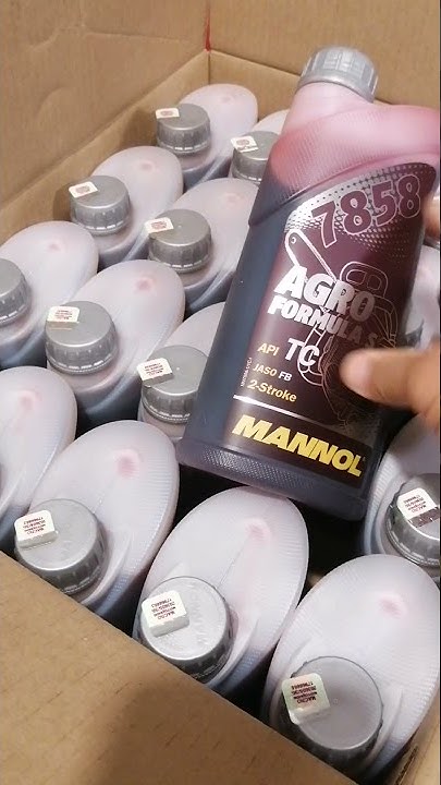 Масло моторное двухтактное MANNOL 7858 Agro FORMULA S 2-Takt (STIHL) 1л ...