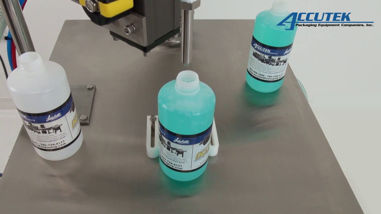 Semi-Automatic Table Top Positive Displacement Filler - Filling Machine ...