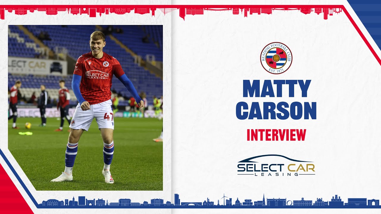 Carson: "Hopefully we can start taking this form into the league games ...