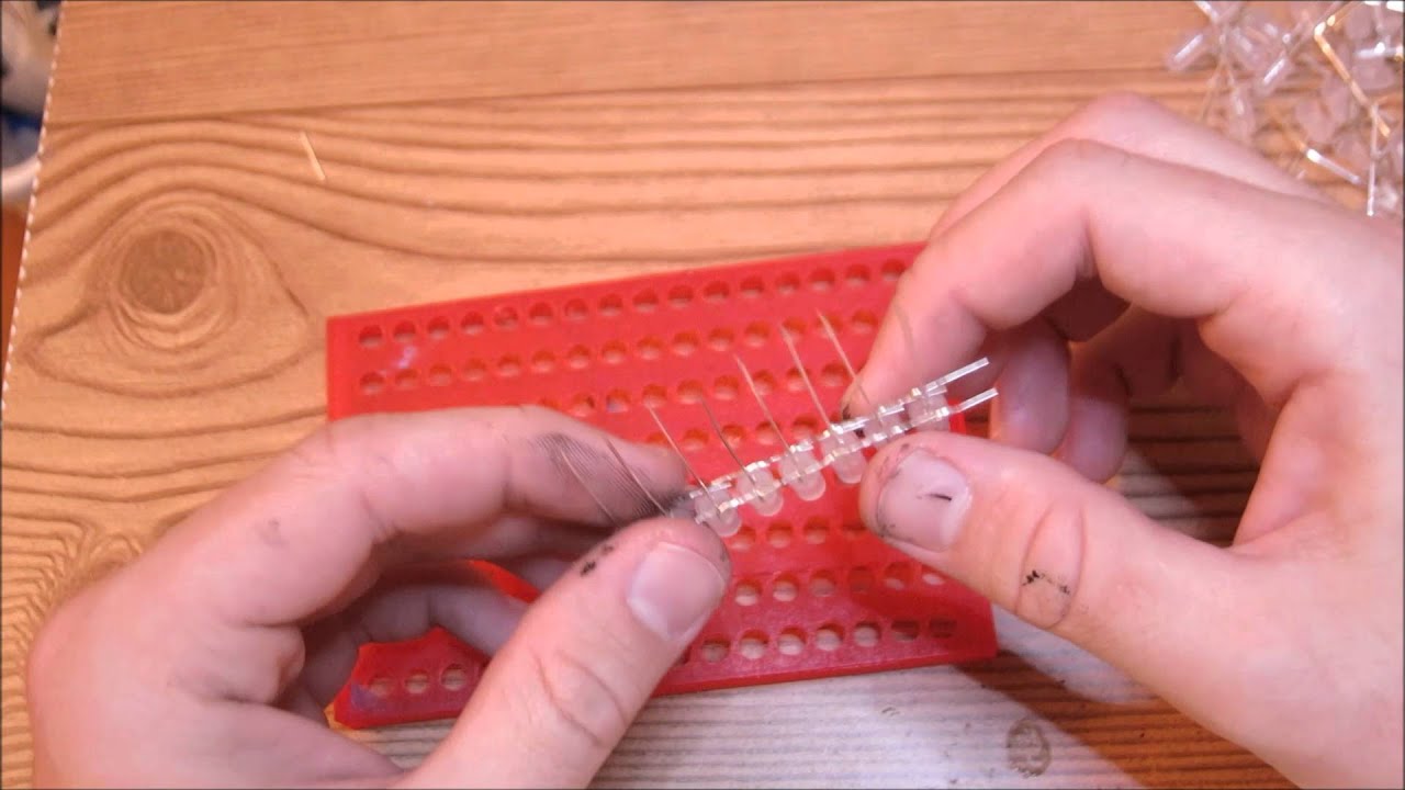 Guy Man Red-Green LED kit - Part 1 - YouTube