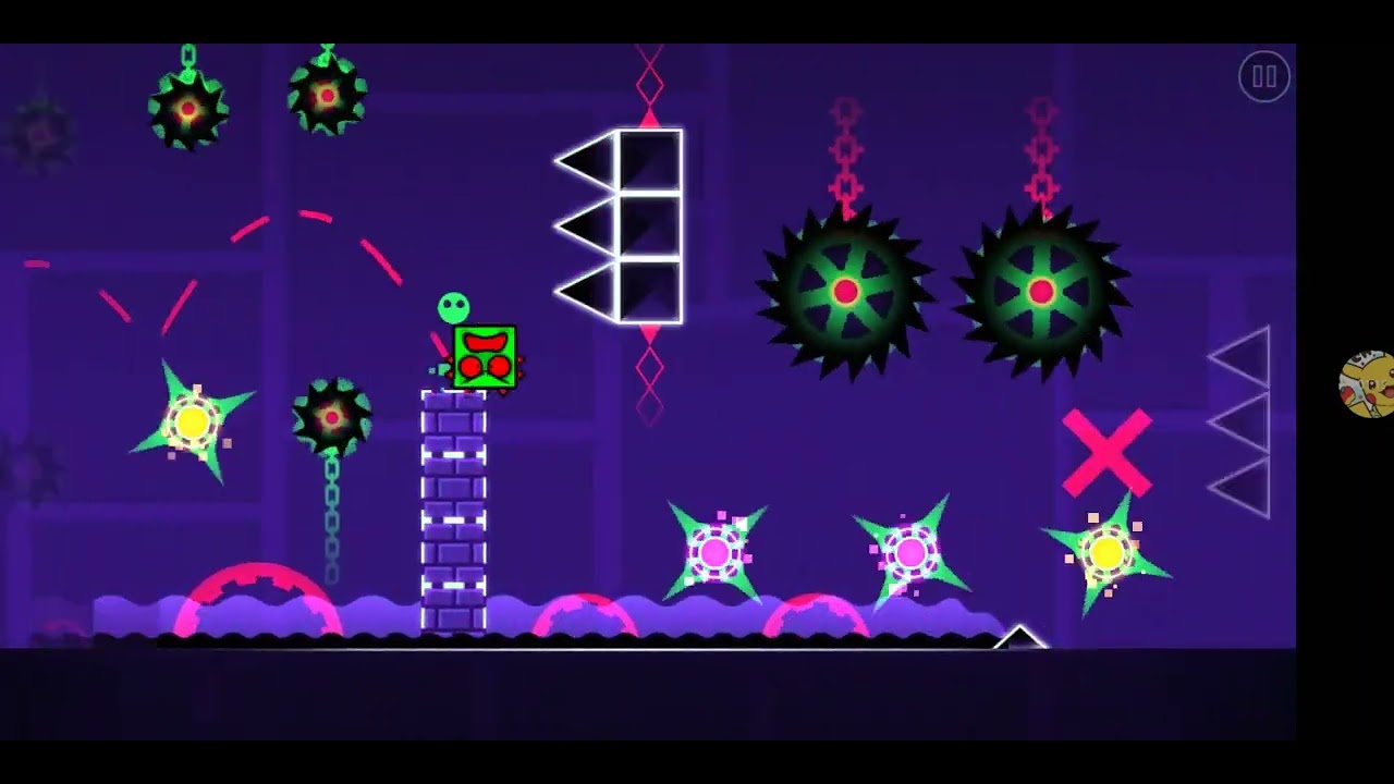 Gameplay geometry dash :D - YouTube