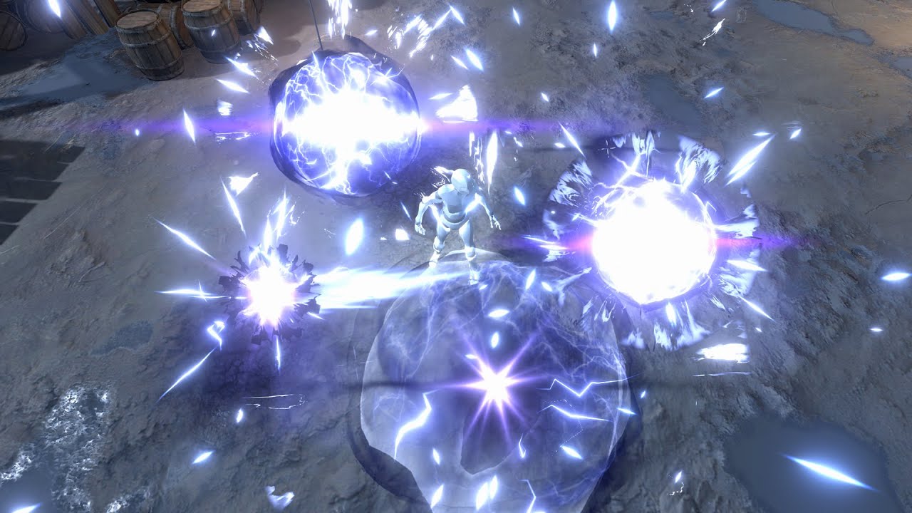 Most Epic VFX: White mage spells | Demo for the Unity Asset Store - YouTube