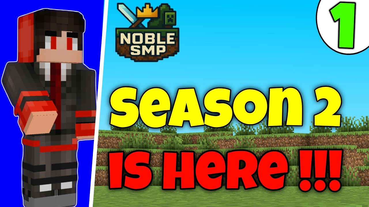 FINALLY,THE SEASON 2 OF NOBLE SMP IS HERE......😍 - YouTube