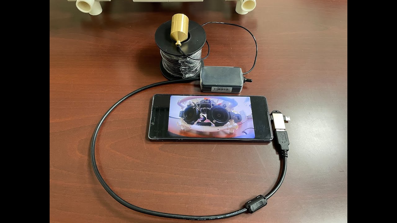 HORUS Underwater Camera - Instructions on Android phone - YouTube