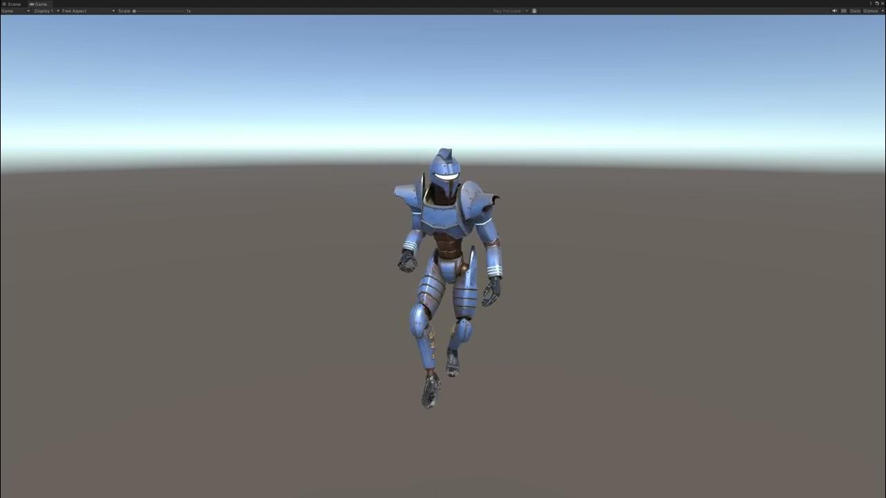 Alien Robot 4 Unity animations - YouTube