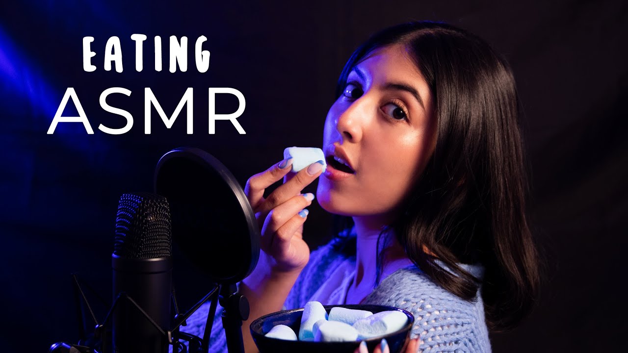 Asmr COMIENDO dulces AZULES | Eating ASMR | Asmr ale | ASMR Español ...