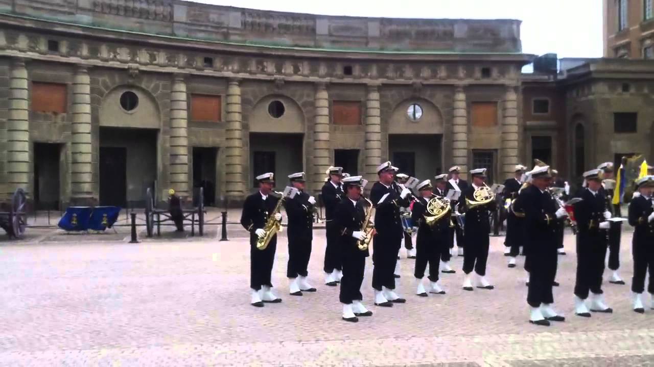 Swedish Military Parade at Royal Palace for King's Birthday - YouTube