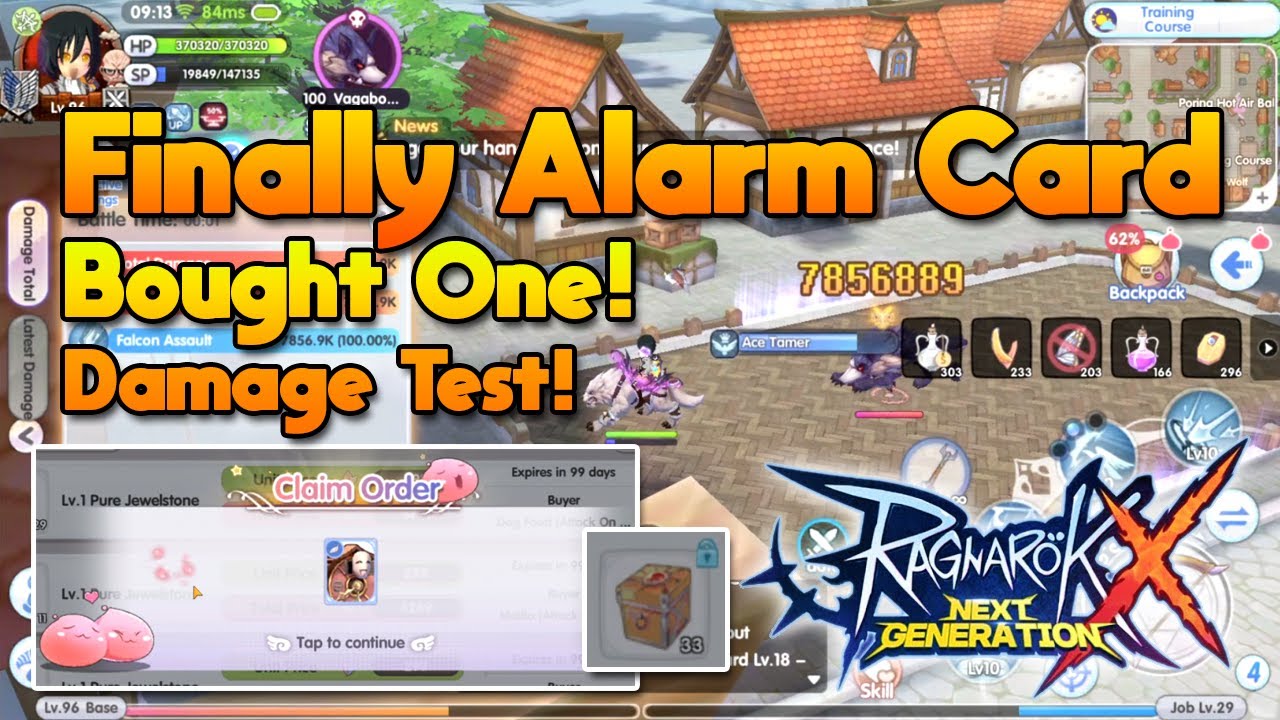 Finally Have Alarm Card But I Bought It, Test It & Its Worth It [ROX ...