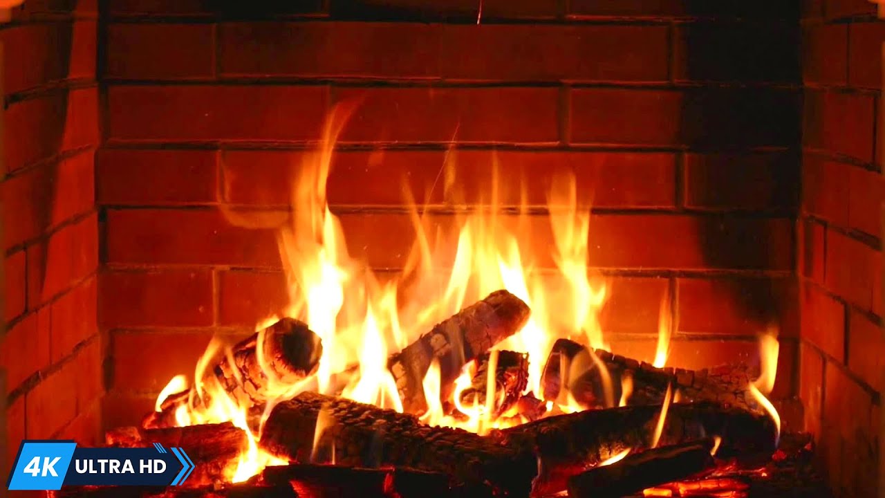 Fireplace Ambience 🔥 The perfect flame helps you focus, relieve stress ...