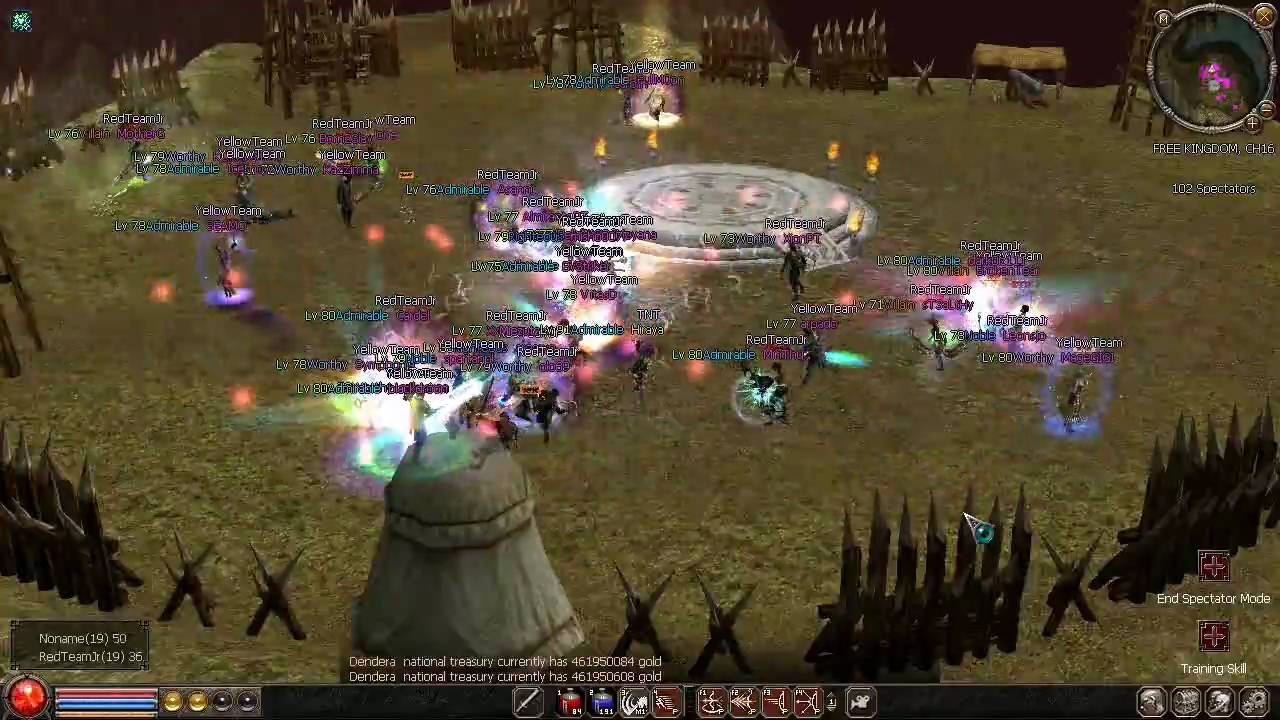 Metin2.us Free kingdom Jr. Tournament red ys yellow first round - YouTube