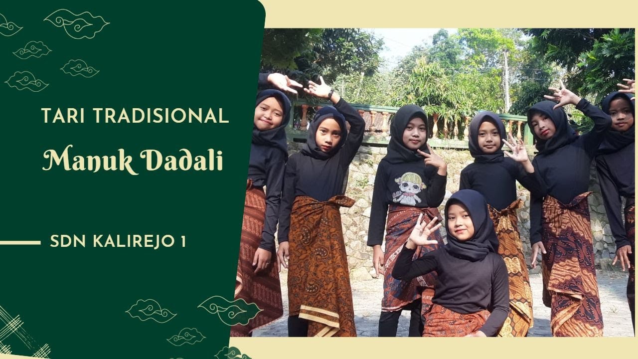 GELAR BUDAYA TARI TRADISIONAL MANUK DADALI SDN KALIREJO 1 - YouTube