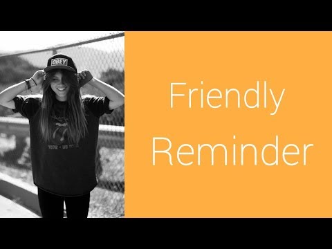 Nightcore - Friendly Reminder