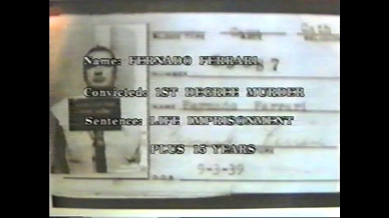 Fred Ferrari - Ex-Mafia mobster Documentary made in Malta 1995 - YouTube