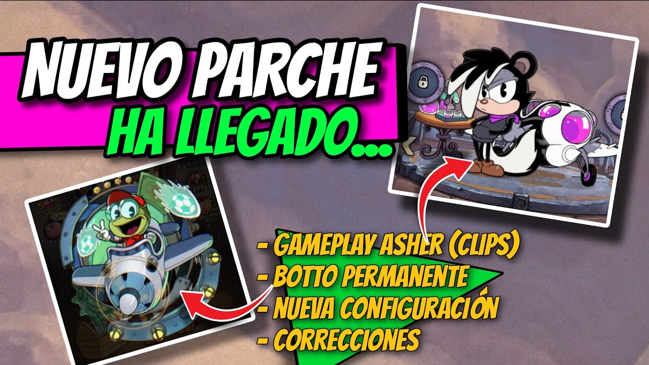 GAMEPLAY de Asher YA DISPONIBLE en 1ra. Parte de ACTUALIZACIÓN de ...