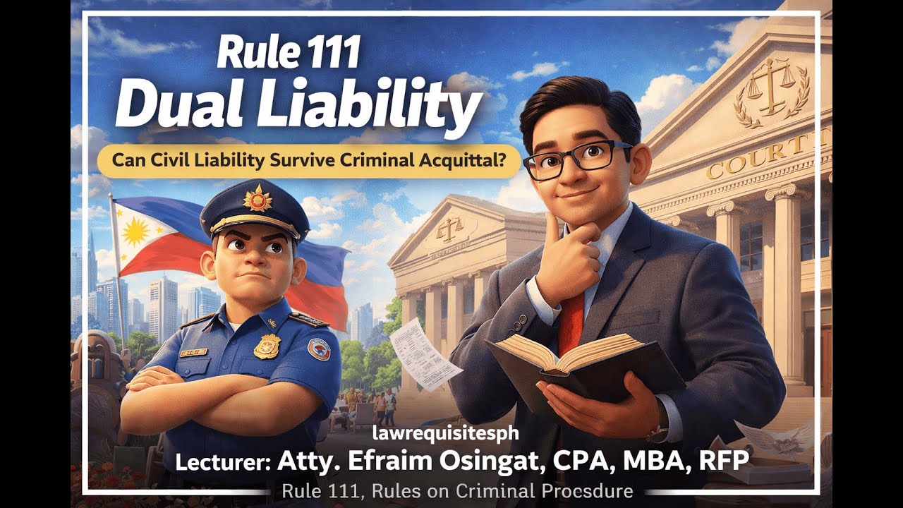Rule 111 in Action: When Does Civil Liability Survive Criminal ...