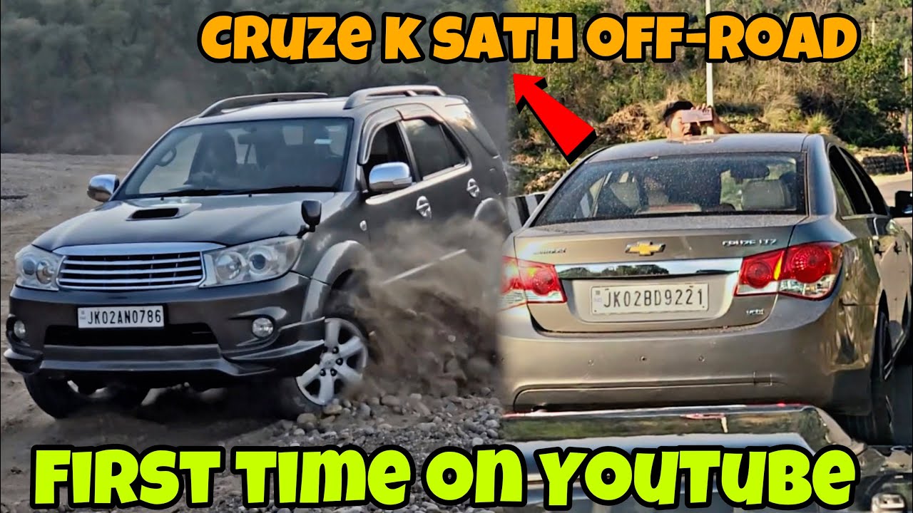 First time ever on YouTube🥵💥||💥Cruze ke sath off-Road😱💥||💥Fortuner on ...