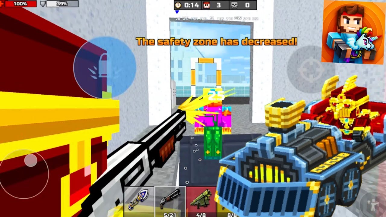 Pixel Gun 3D - Skill Guy Got Back in NEW Battle Royale - YouTube