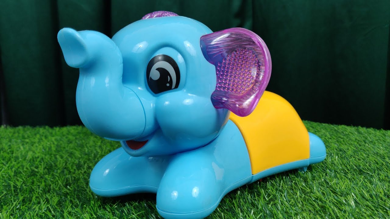 unboxing and review Elephant toy with music and Lights-Best toy for ...