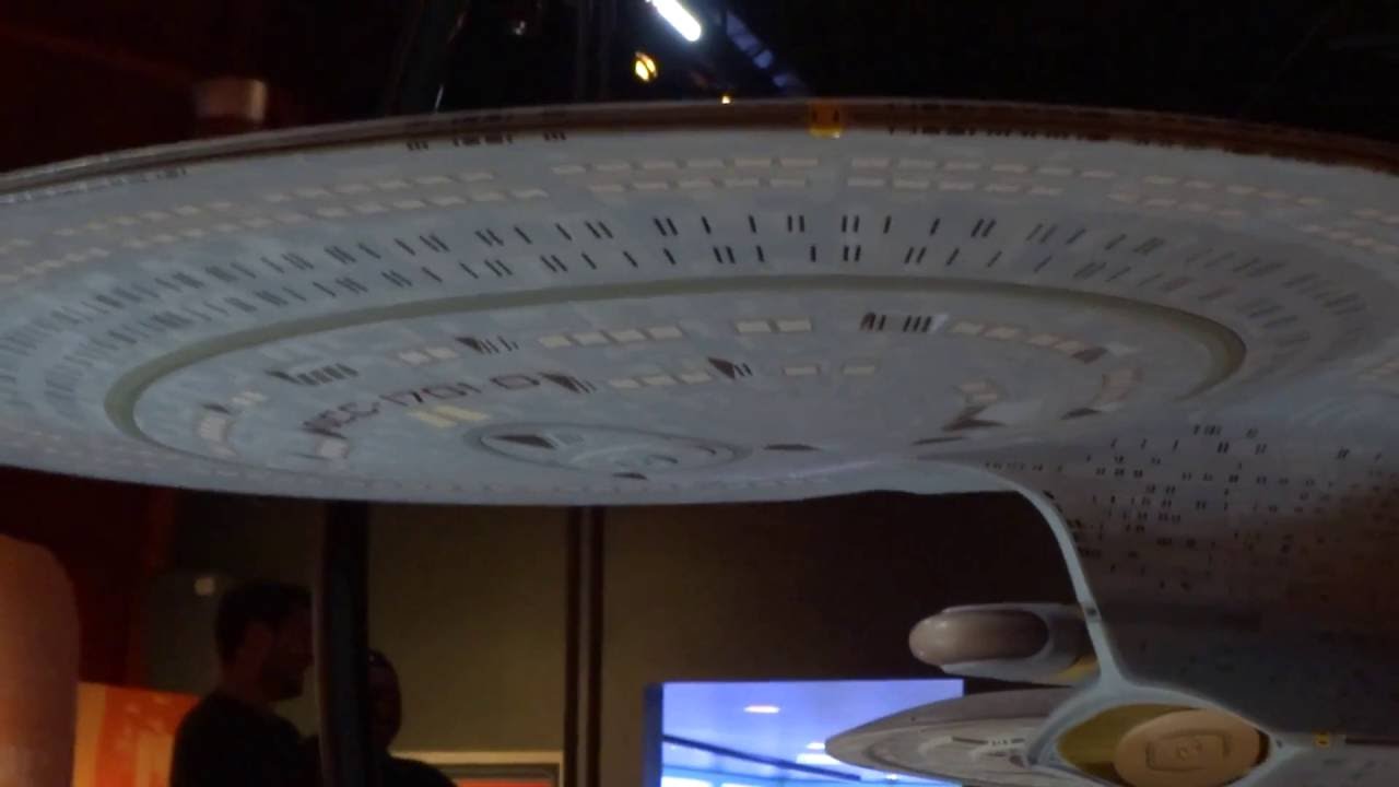 Enterprise D Model Close-up - YouTube