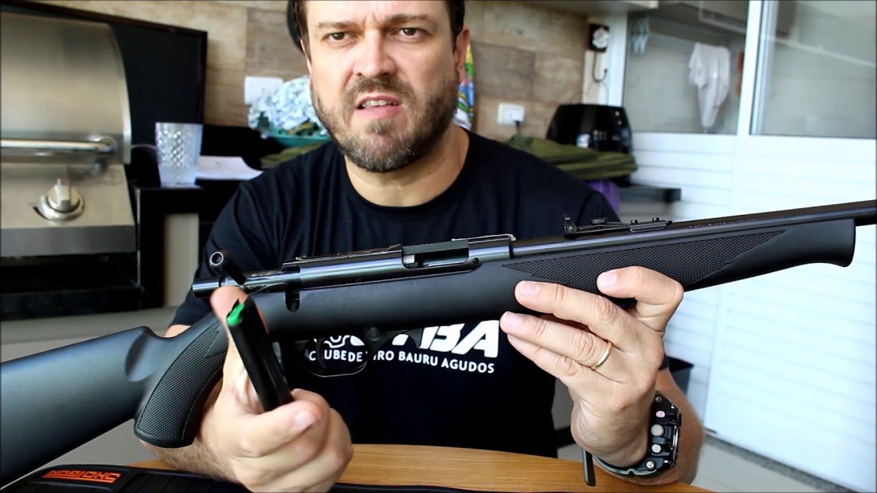 CBC 8022 Bolt Action calibre 22LR - YouTube