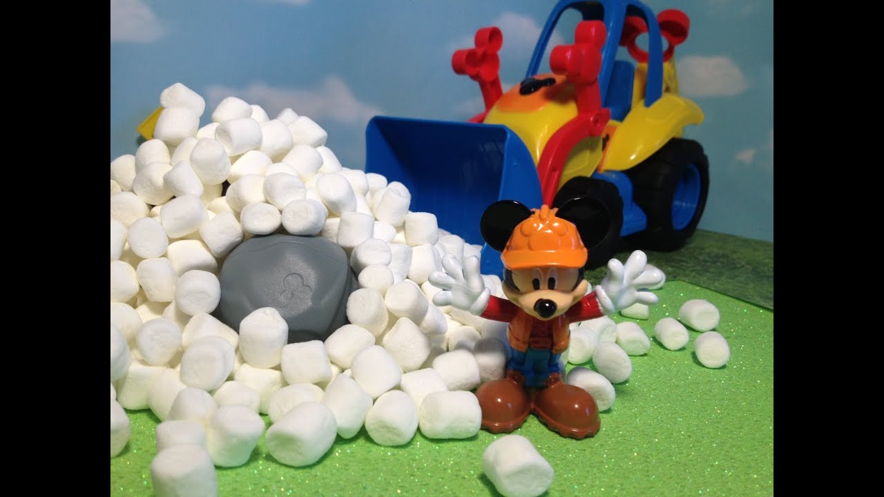 MICKEY MOUSE CLUBHOUSE Marshmallow Treasure Surprise Parody - YouTube