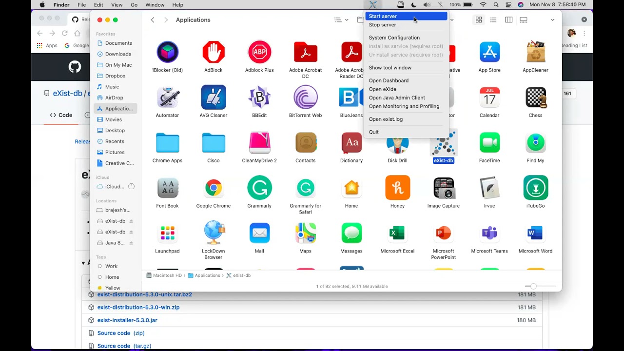 Installation of eXist-db - YouTube