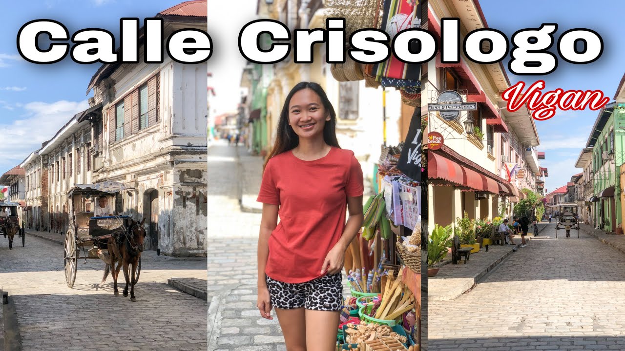 QUICK TOUR in CALLE CRISOLOGO, Vigan | angelica asis - YouTube