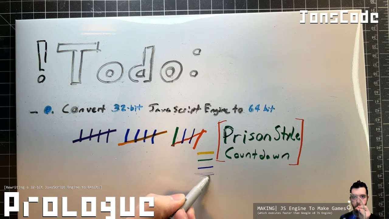 + MAKING| JS Engine - Real Time Programing! (...boring work stream) - YouTube