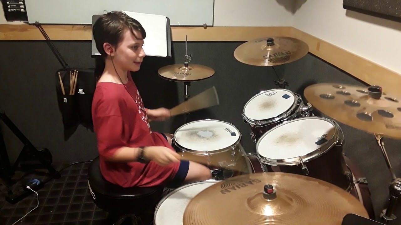 Jacob Aiden Drummer performs IRON MAIDEN'S "ACES HIGH" - YouTube