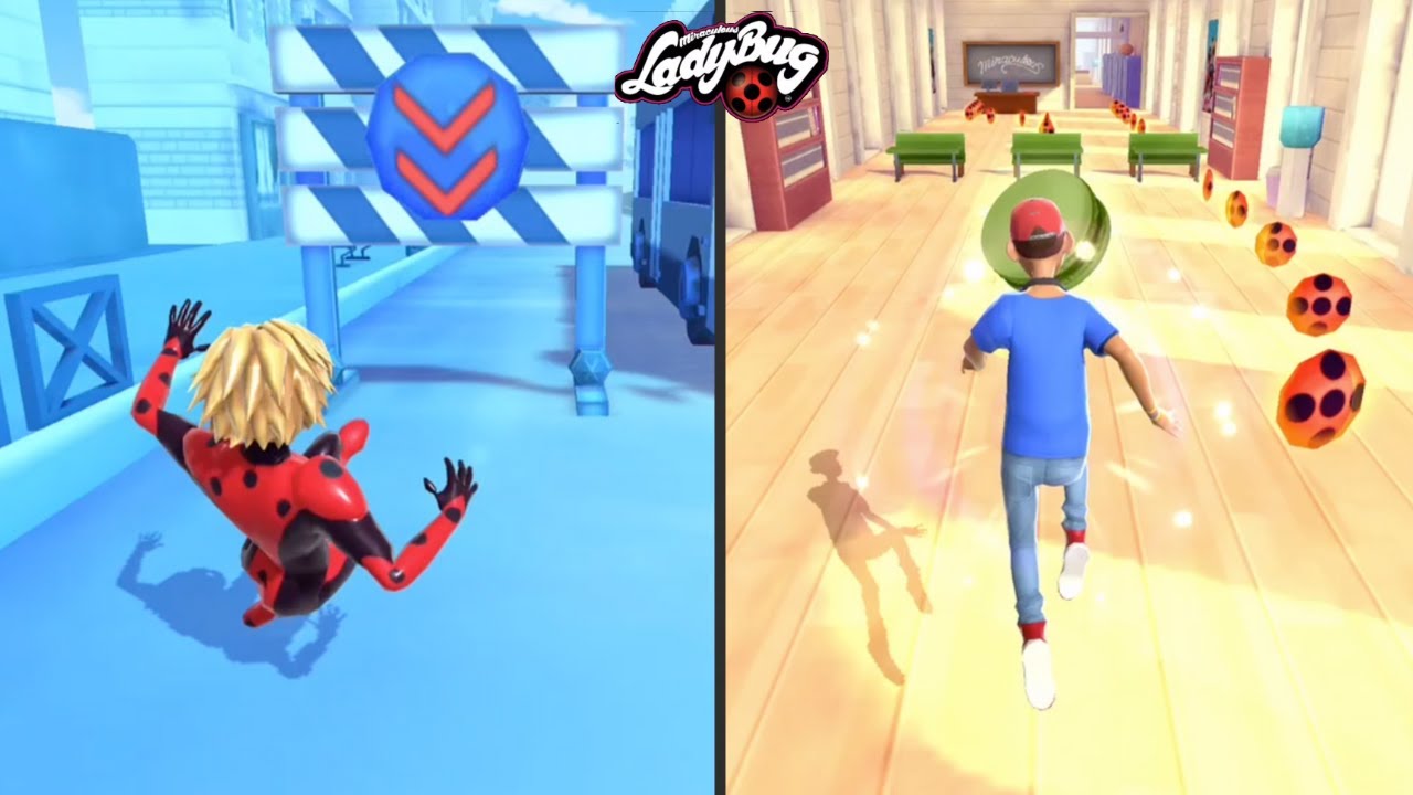 Miraculous Ladybug e Chat Noir 🐞 Turn into awesome superheroes ...
