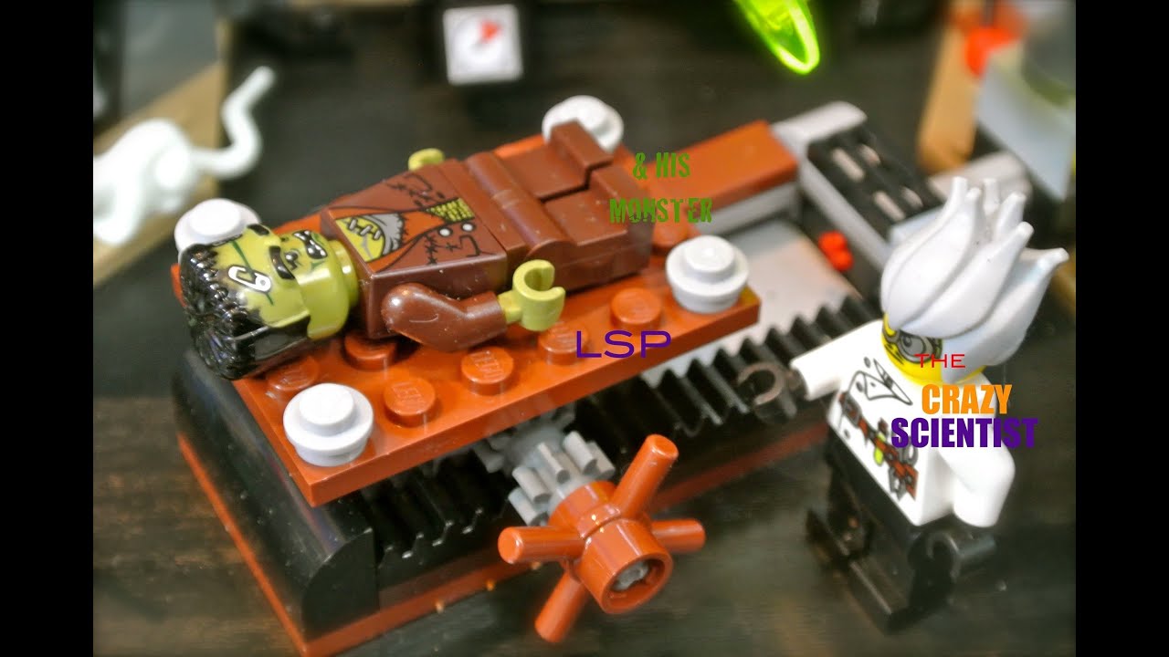 Lego Monster Fighters 9466 The Crazy Scientist and His Monster Review ...