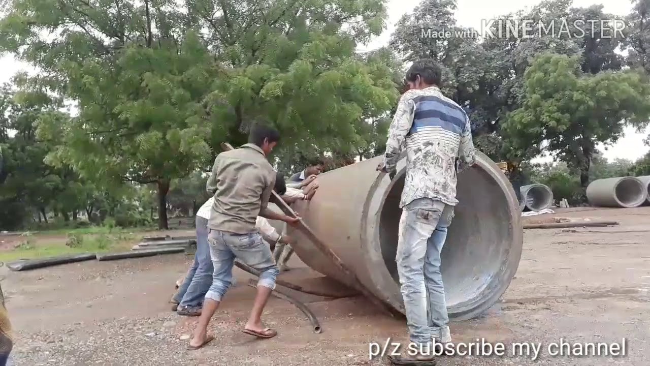How can shifting rolling pipe with 1000mm - YouTube