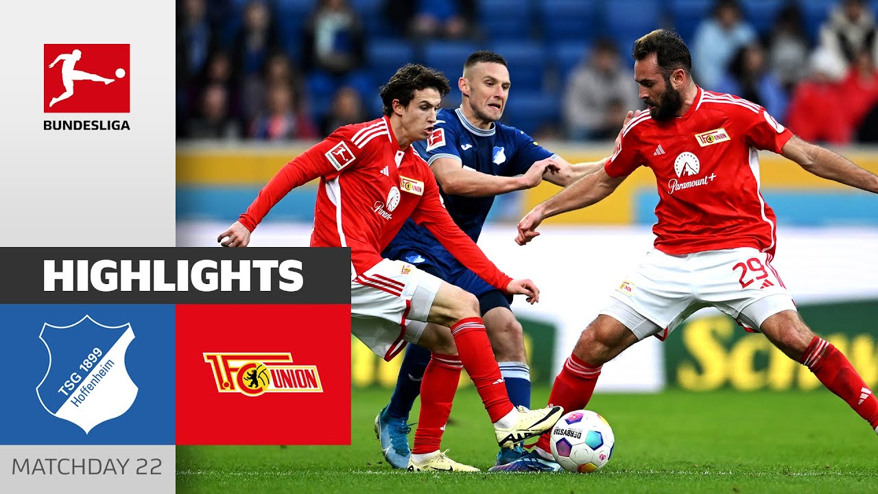 Joker Aaronson Keeps Union On Track! | Hoffenheim - Union 0-1 | MD 22 – BL 23/24 - YouTube