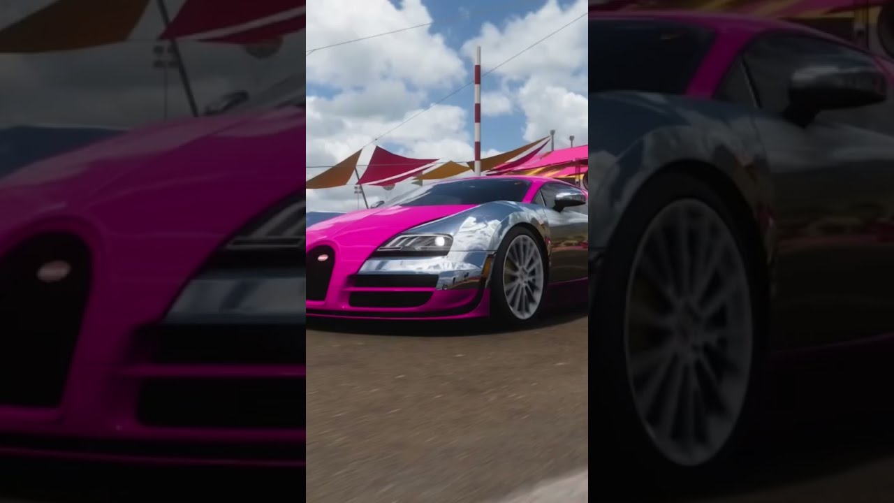 Stradman’s Bugatti with the New Pink Wrap - YouTube