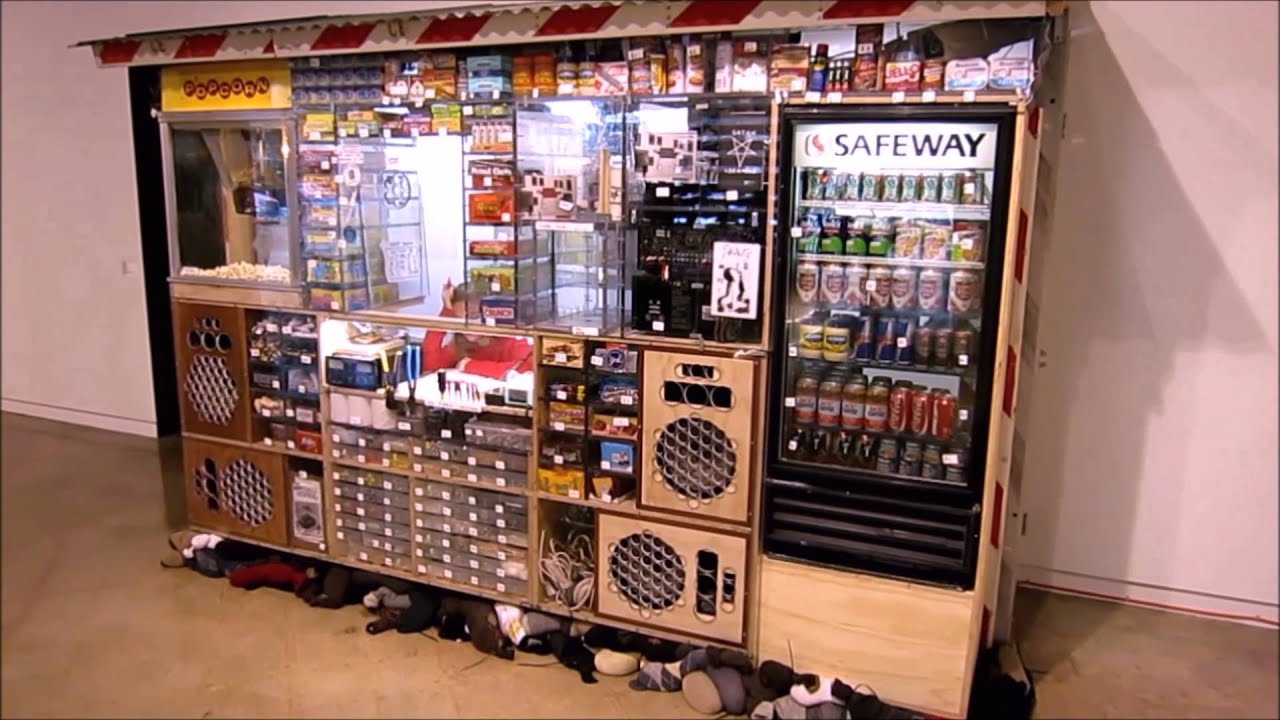 Tom Sachs Boombox Retrospective Exhibit _ sxsw 2015 - YouTube