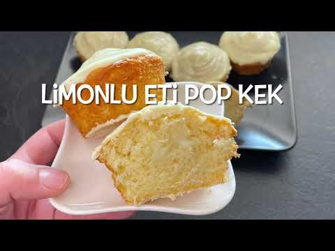 Eti Popkek tarifi | Limonlu | Yumuşacık Keki ve iç dolgusuyla müthiş bir lezzet. Birebir aynı oldu