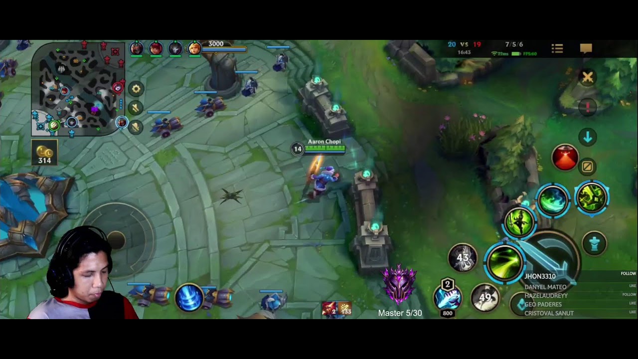 [LIVE] Rank 1 Master Yi in SEA SERVER | League of Legends: Wild Rift ...