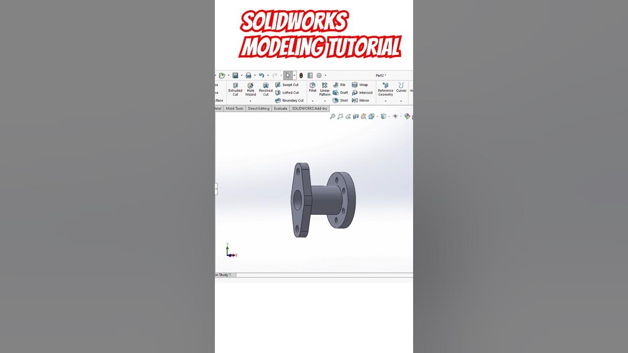 Solidworks modeling tutorial for beginners.. - YouTube