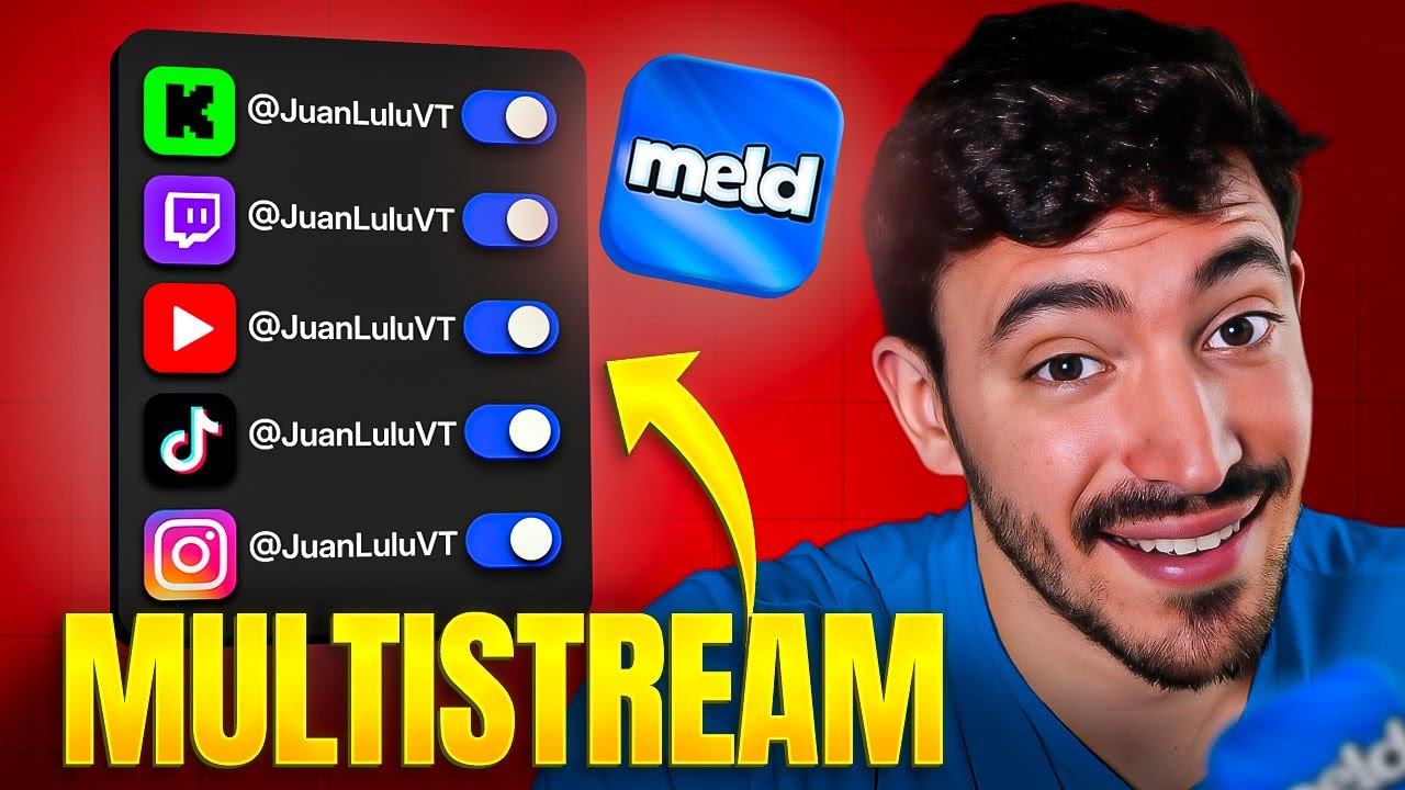 Como hacer MULTISTREAM modo FACIL en MELD STUDIO - YouTube