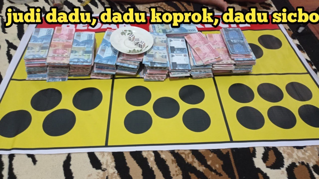judi dadu, dadu koprok, dadu sicbo - YouTube