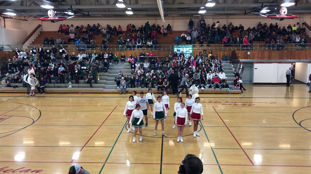 Chelan High School Cheer Squad: Retro Night Dance - YouTube