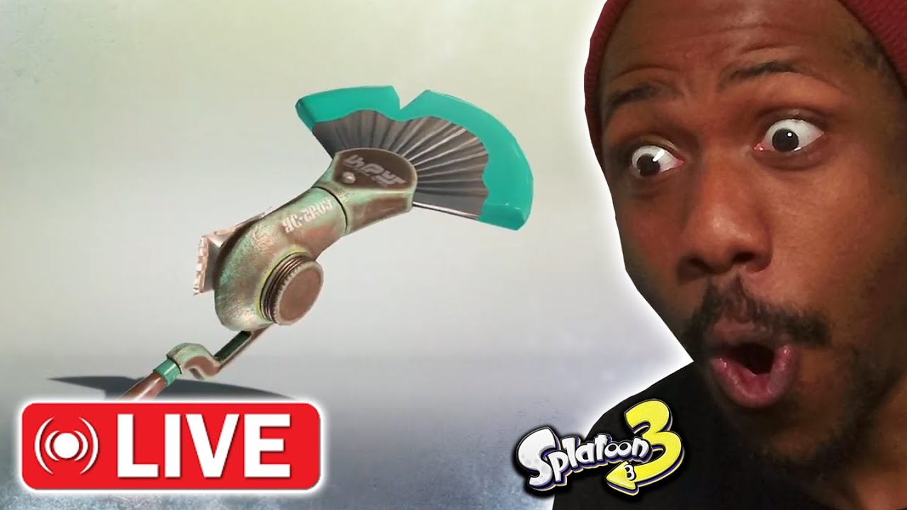 SPLATOON 3: Open Ranked with Viewers + New Brush | 🔴LIVE - YouTube