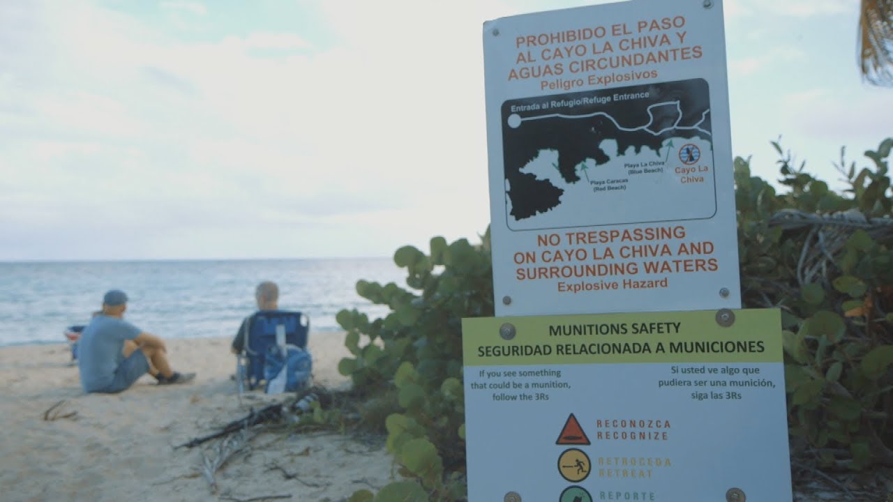 A former U.S. military-training site that made an island sick - YouTube