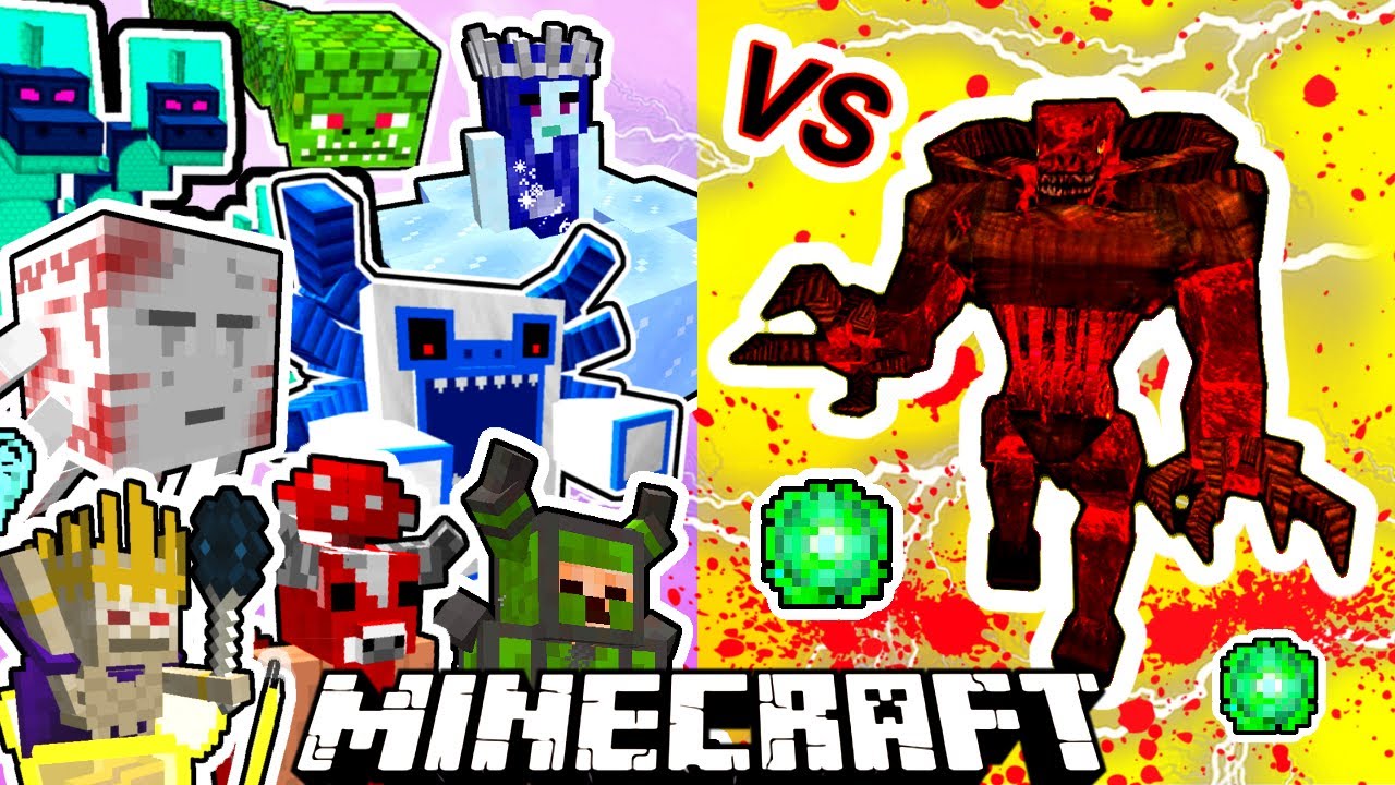 Rahovart Vs. Twilight Forest Monsters in Minecraft - YouTube