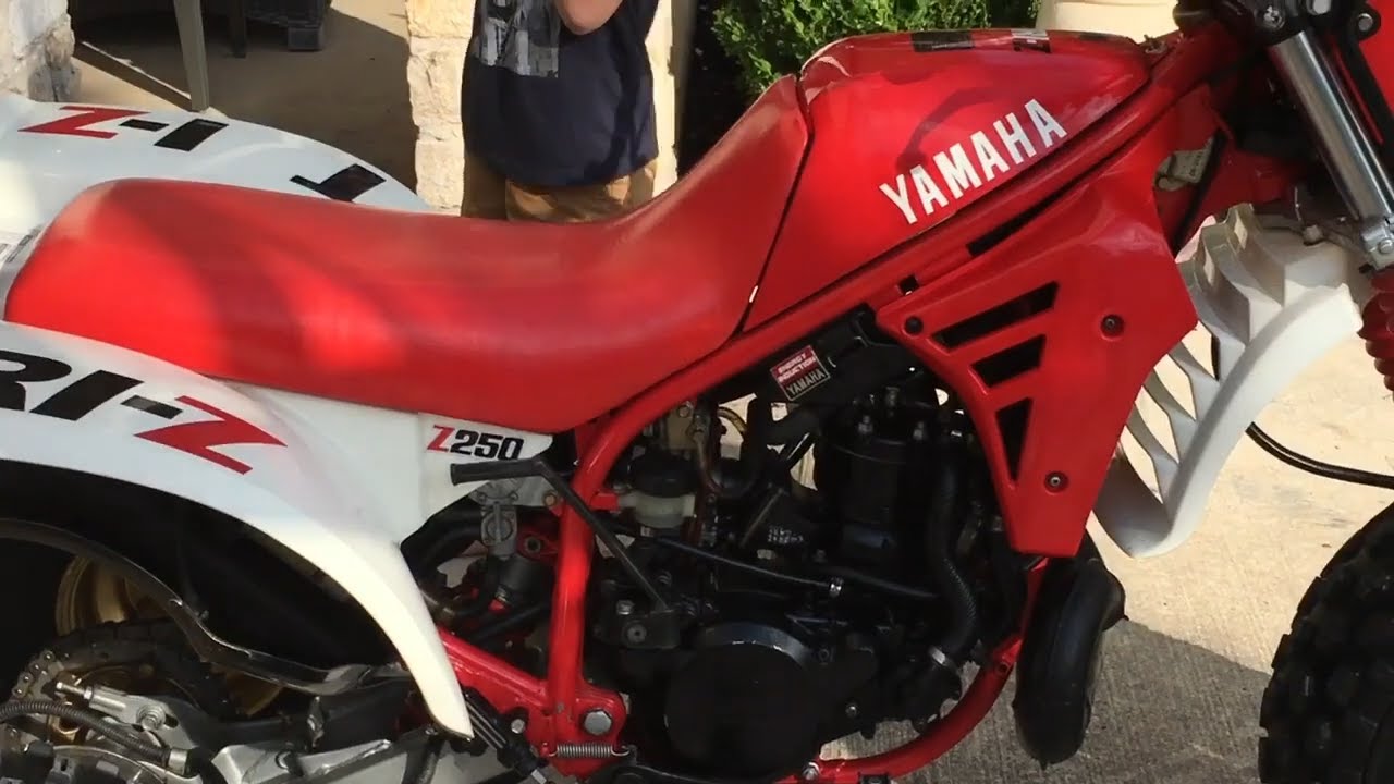 Tri Z 250 Yamaha two stroke three wheeler YTZ 250 - YouTube
