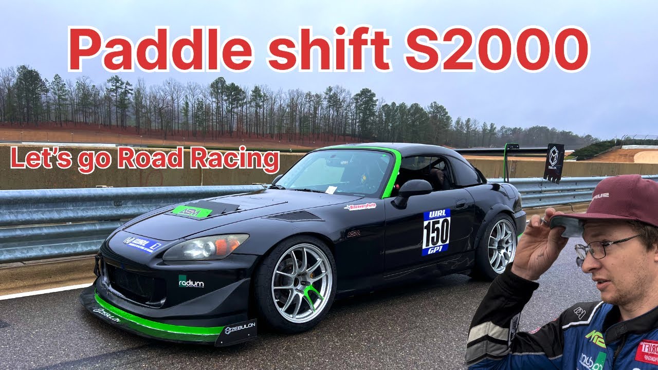 Road Race S2000 gets a new paddle shift sequential! Team ASM Video blog ...