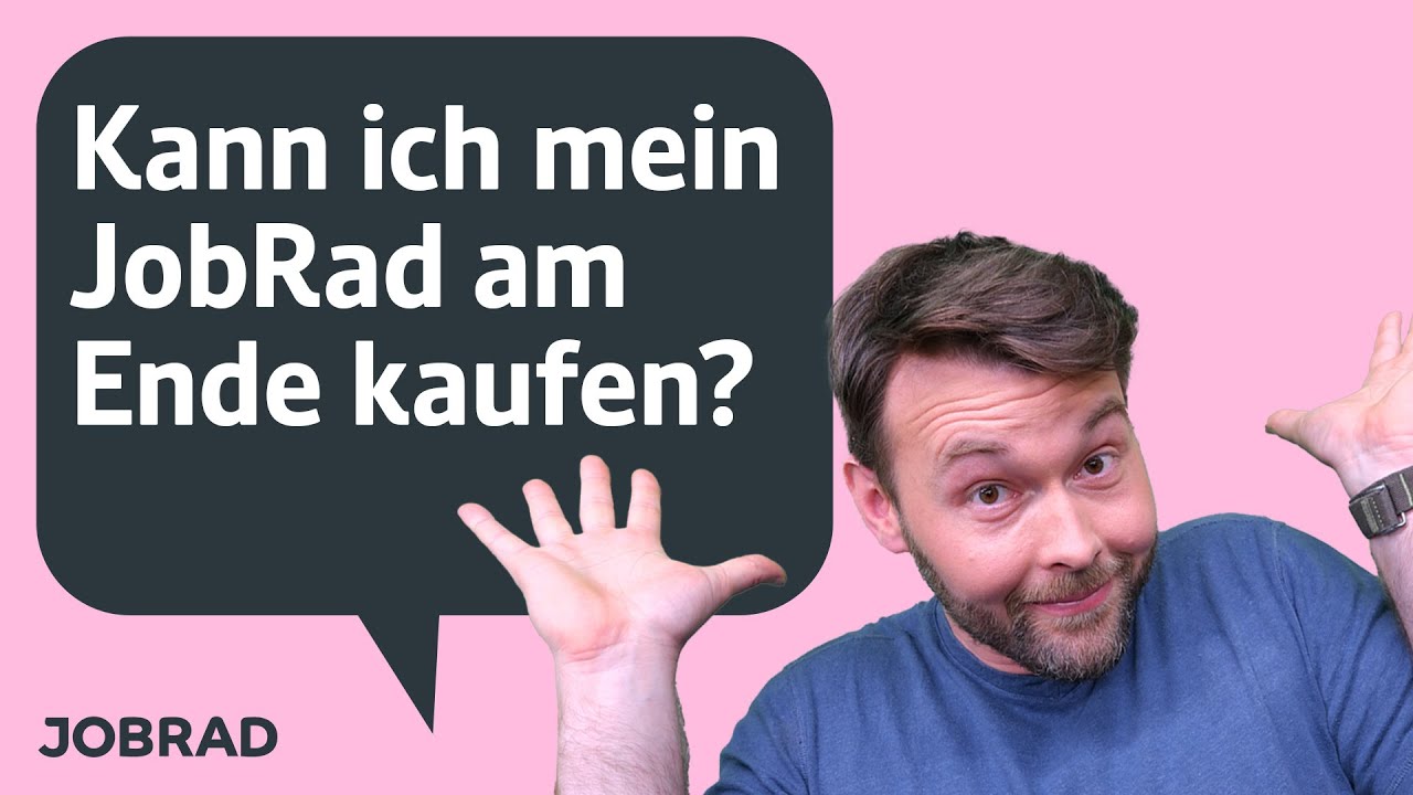 Vertragsende: Kann ich mein JobRad am Ende kaufen? - YouTube