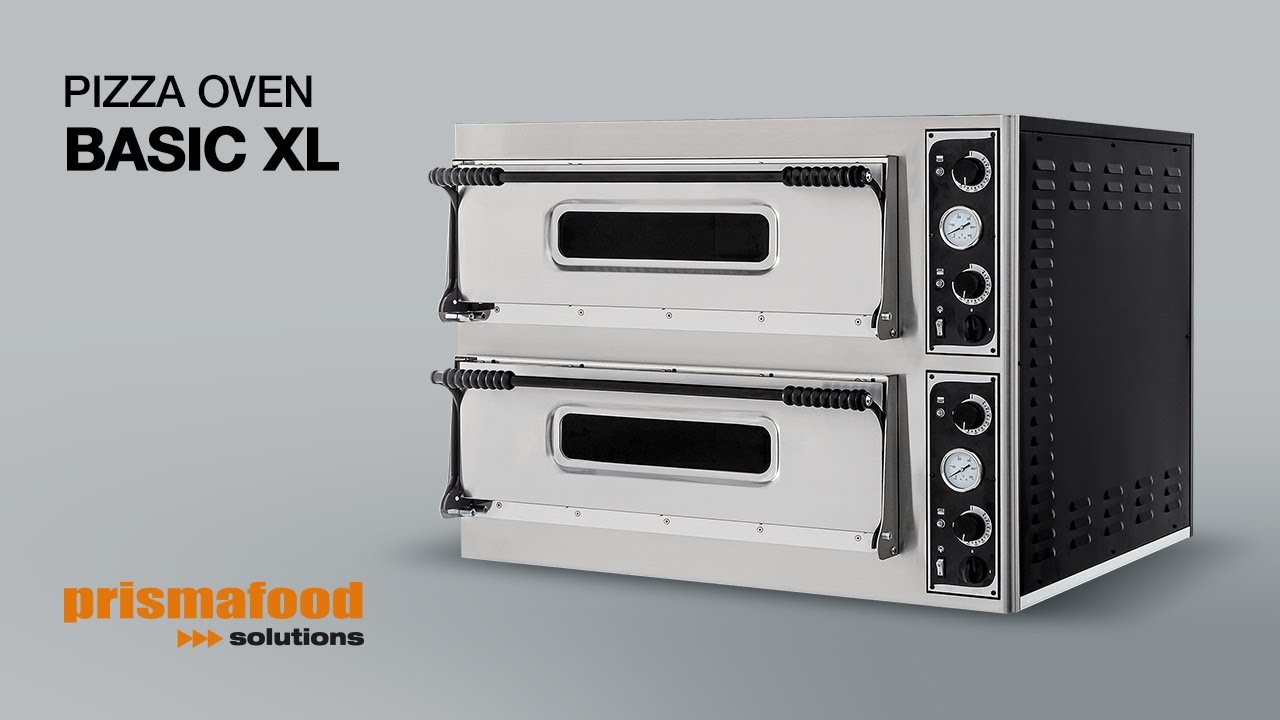 Professional pizza oven BASIC XL by Prismafood - YouTube