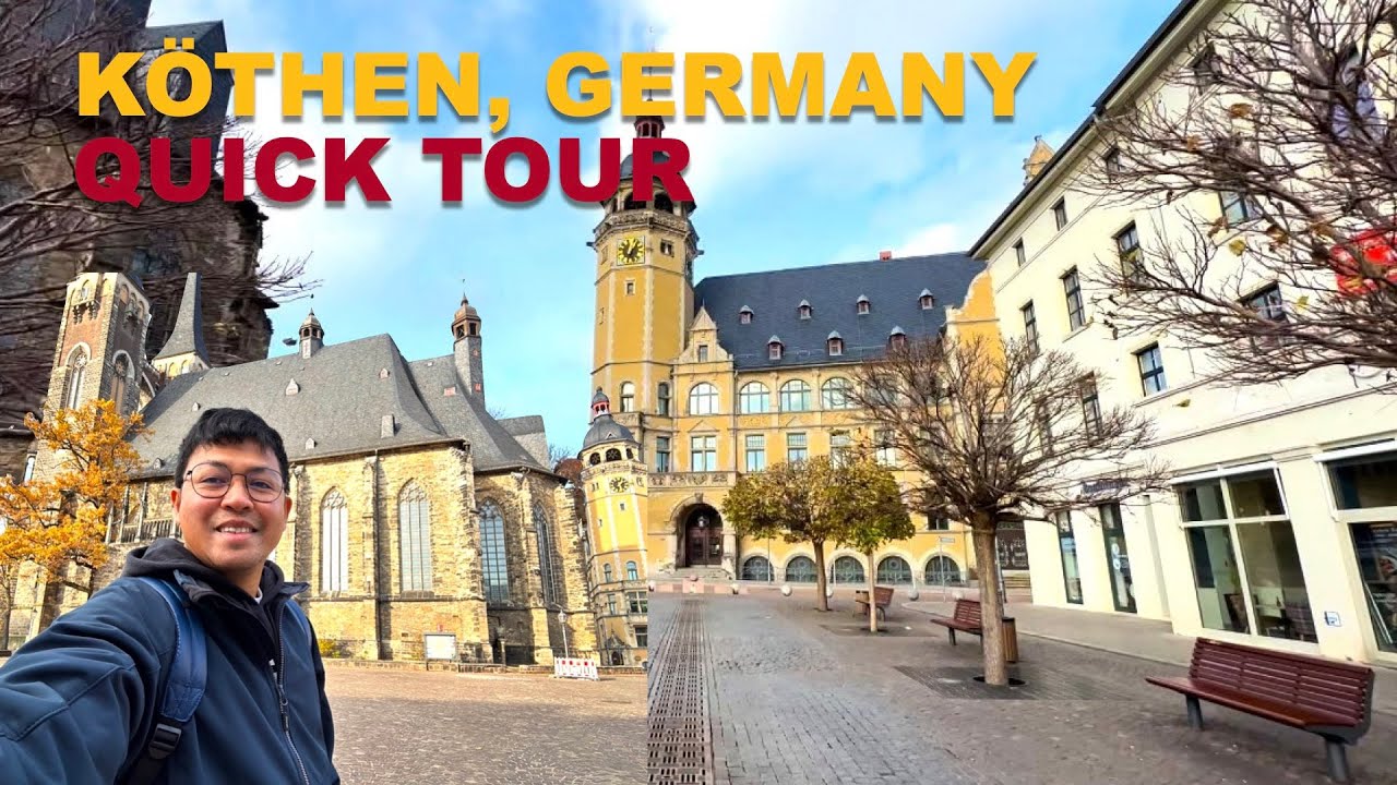 TRAVEL VLOG: KÖTHEN GERMANY WALKING TOUR | HOME OF THE FOUNDER OF ...
