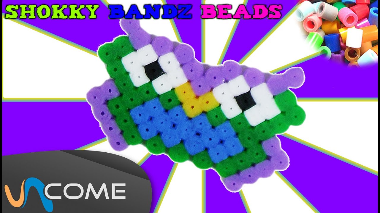 Shokky Bandz Beads Tutorial Gufo - YouTube